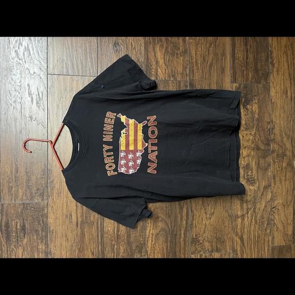 Fruit of the Loom | Shirts | 49er Nation Forty Niner Xl Black Tshirt ...
